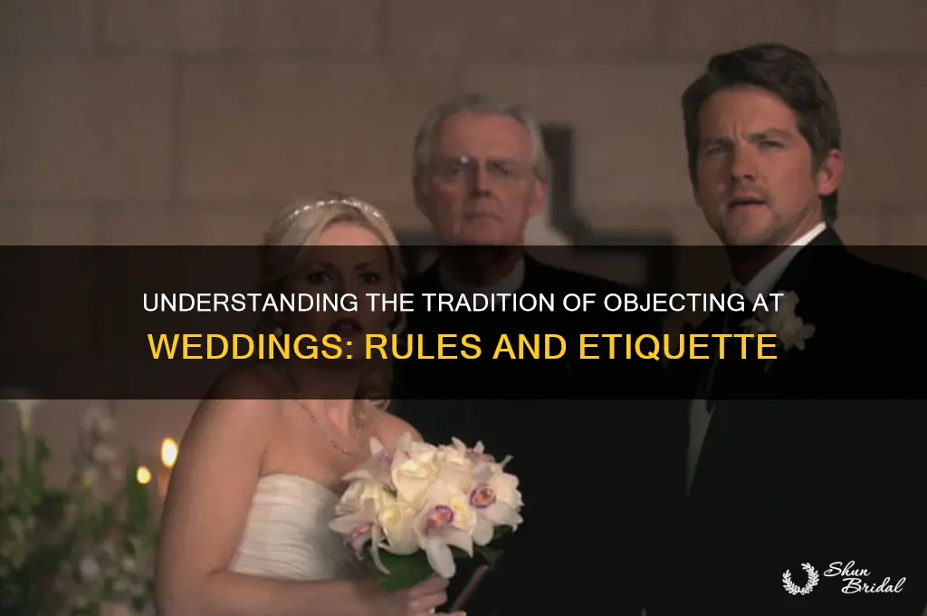 Understanding The Tradition Of Objecting At Weddings: Rules And ...