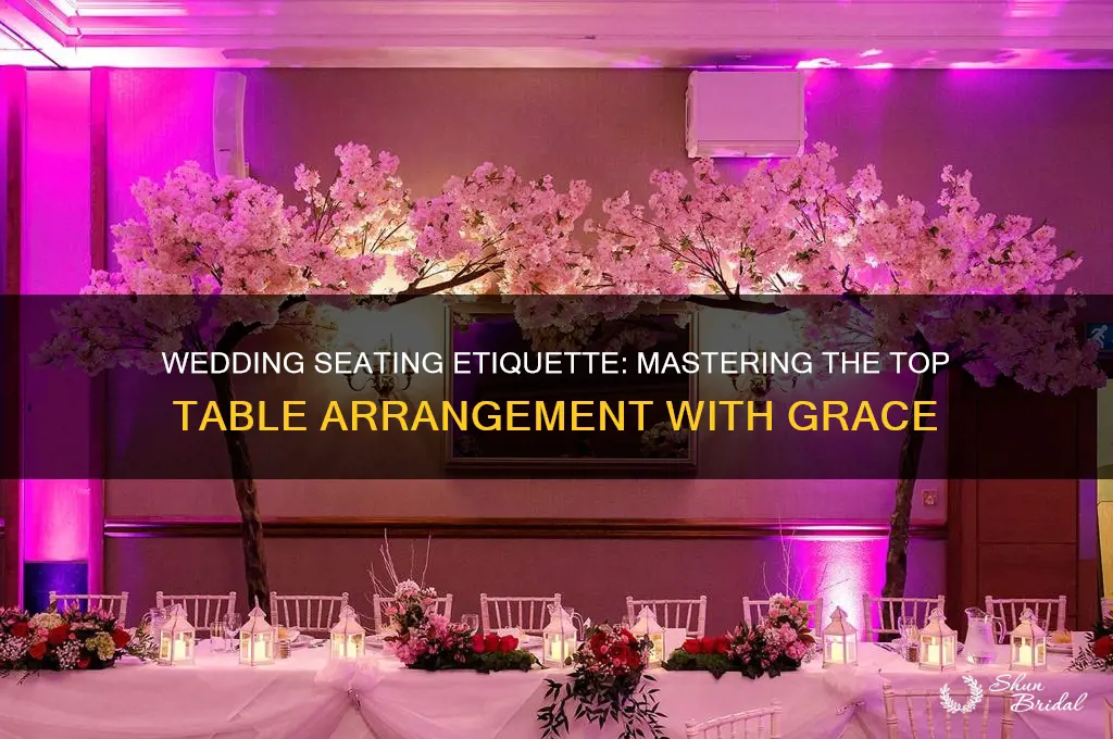Wedding Seating Etiquette: Mastering The Top Table Arrangement With ...