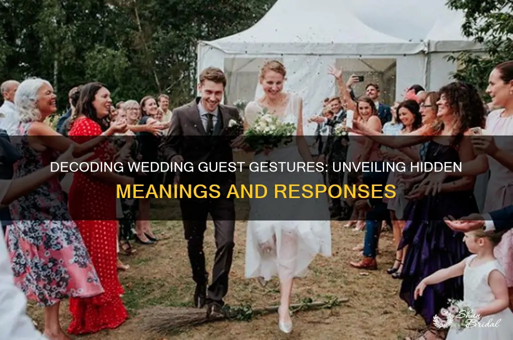Decoding Wedding Guest Gestures: Unveiling Hidden Meanings And ...