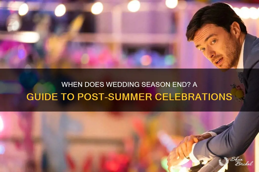 When Does Wedding Season End? A Guide To Post-Summer Celebrations ...