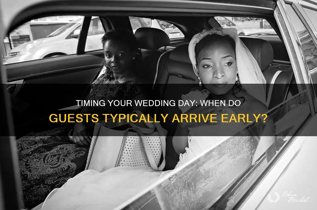 Timing Your Wedding Day: When Do Guests Typically Arrive Early ...