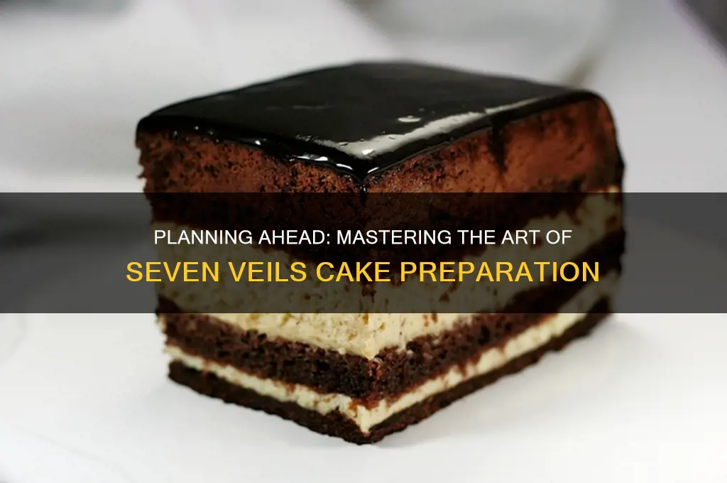 Planning Ahead: Mastering The Art Of Seven Veils Cake Preparation ...