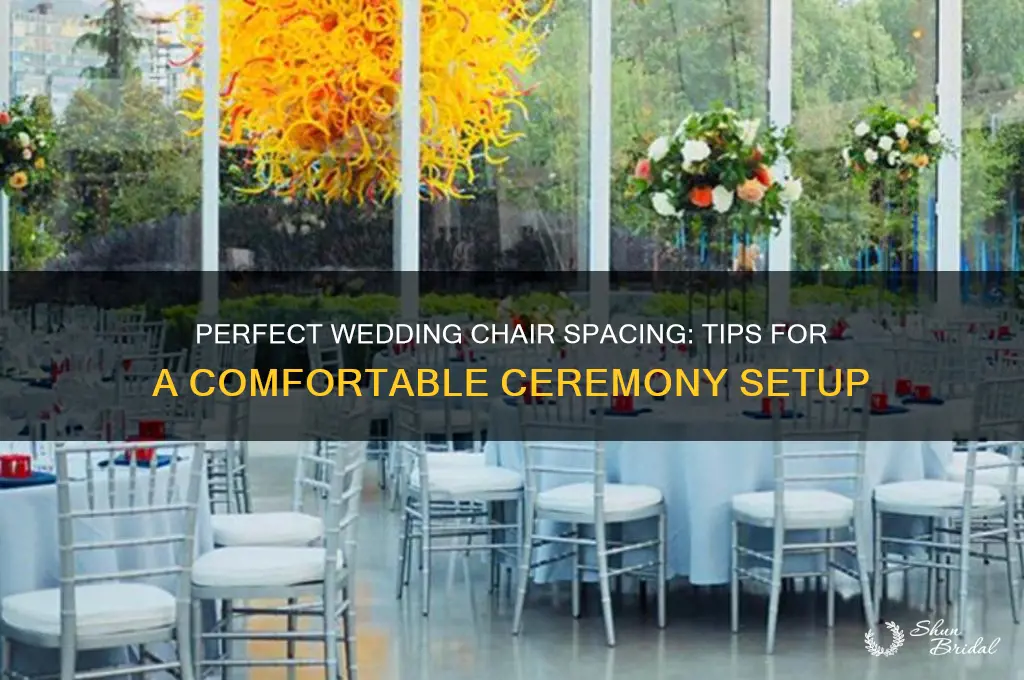 Perfect Wedding Chair Spacing: Tips For A Comfortable Ceremony Setup ...