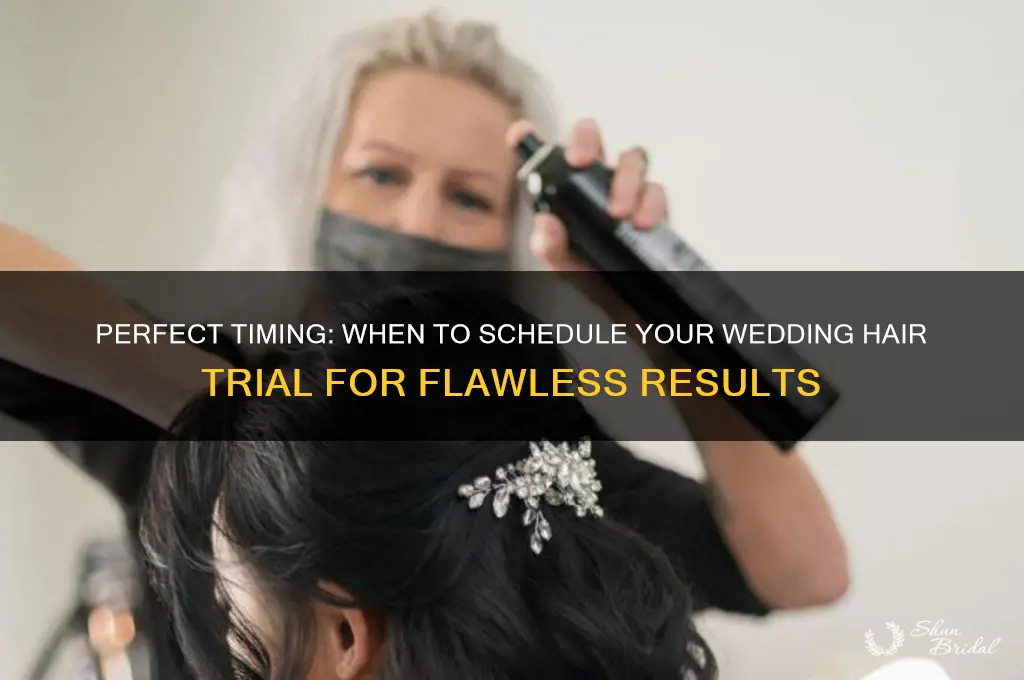 Perfect Timing: When To Schedule Your Wedding Hair Trial For Flawless ...