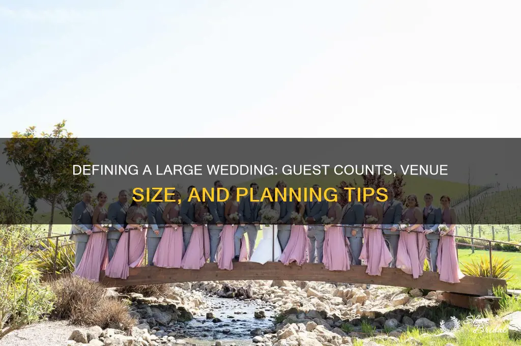 Defining A Large Wedding: Guest Counts, Venue Size, And Planning Tips ...