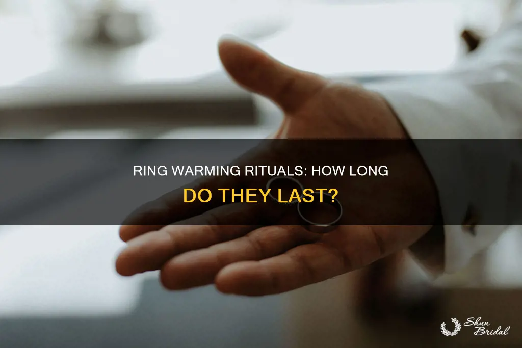 Ring Warming Rituals: How Long Do They Last? | ShunBridal