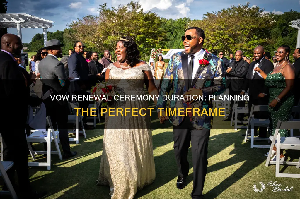 Vow Renewal Ceremony Duration: Planning The Perfect Timeframe | ShunBridal