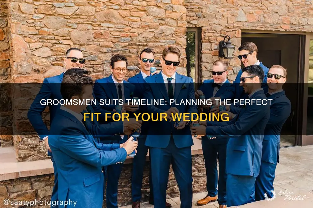 Groomsmen Suits Timeline: Planning The Perfect Fit For Your Wedding ...