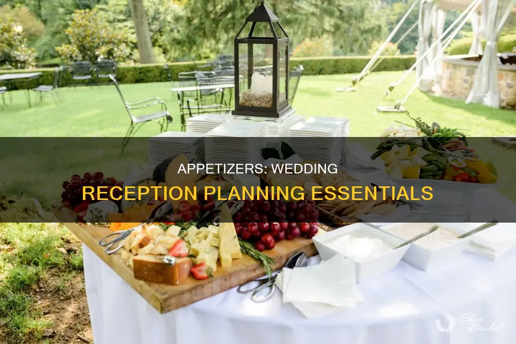 Appetizers: Wedding Reception Planning Essentials | ShunBridal