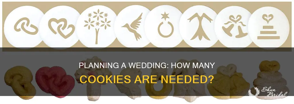 Planning A Wedding: How Many Cookies Are Needed? | ShunBridal