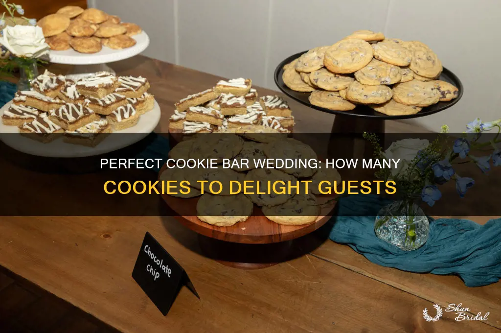 Perfect Cookie Bar Wedding: How Many Cookies To Delight Guests | ShunBridal