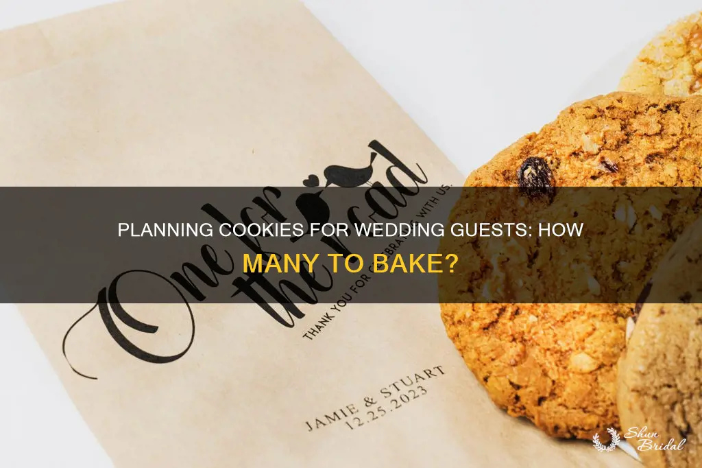 Planning Cookies For Wedding Guests: How Many To Bake? | ShunBridal