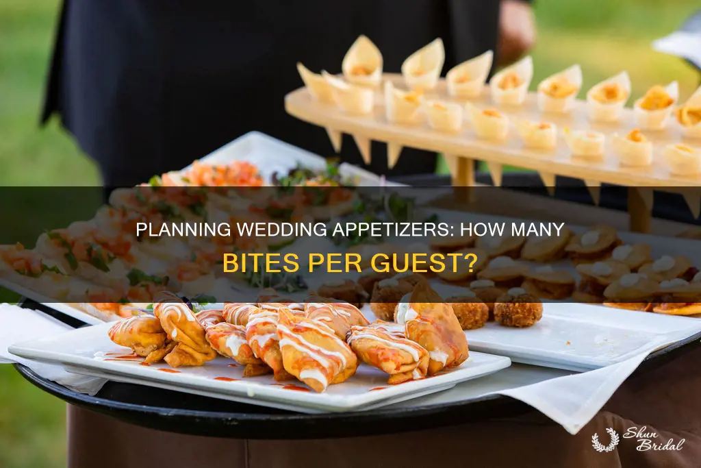 Planning Wedding Appetizers: How Many Bites Per Guest? | ShunBridal