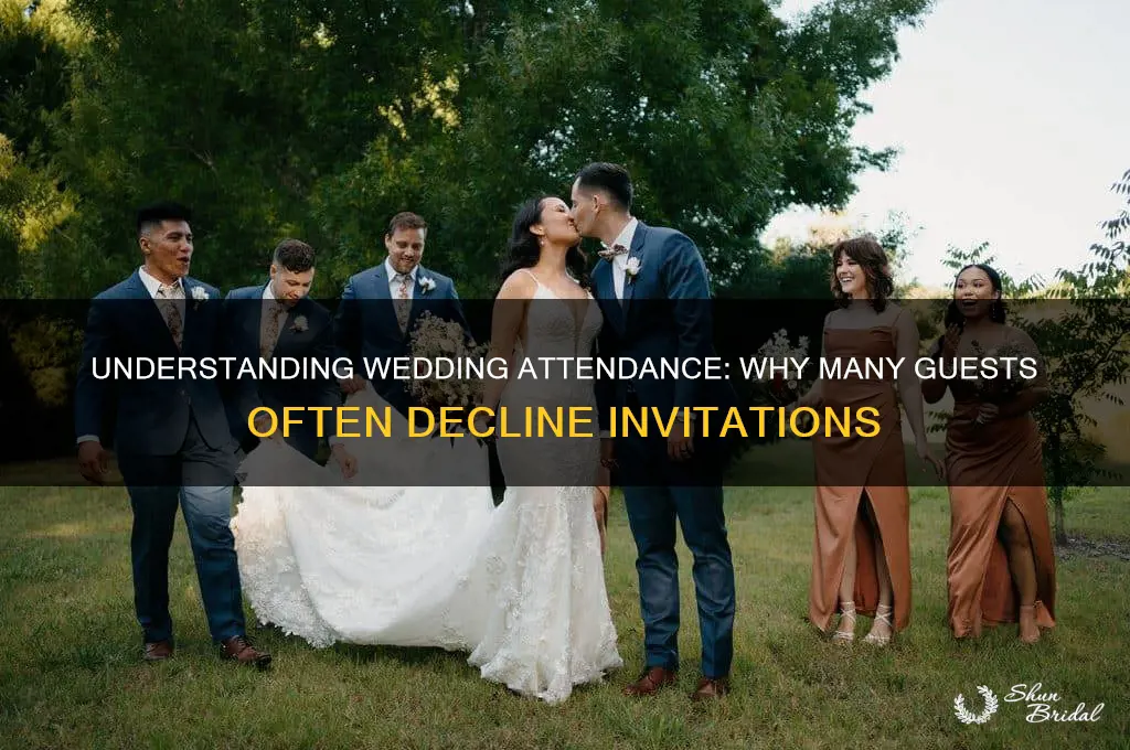 Understanding Wedding Attendance: Why Many Guests Often Decline ...