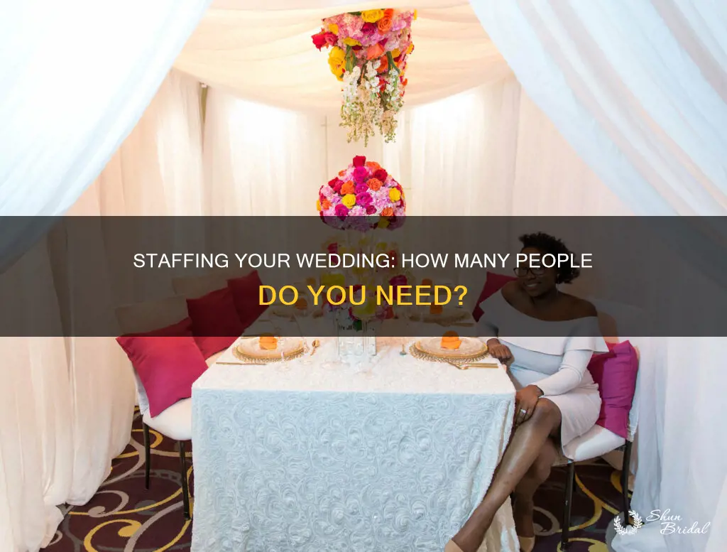 Staffing Your Wedding: How Many People Do You Need? | ShunBridal