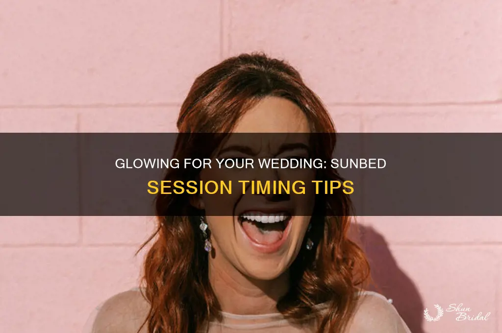 Glowing For Your Wedding: Sunbed Session Timing Tips | ShunBridal
