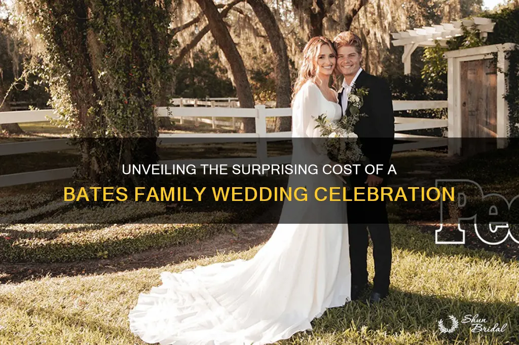 Unveiling The Surprising Cost Of A Bates Family Wedding Celebration ...