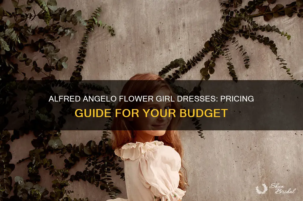 Alfred Angelo Flower Girl Dresses: Pricing Guide For Your Budget ...