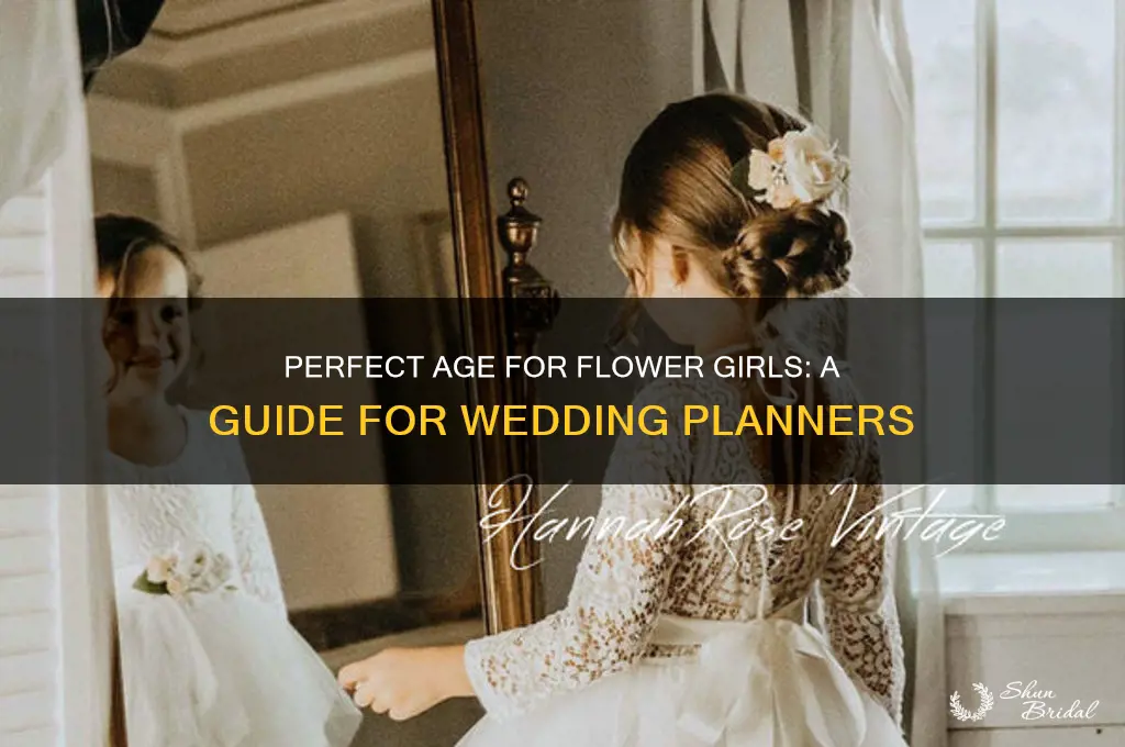Perfect Age For Flower Girls: A Guide For Wedding Planners | ShunBridal