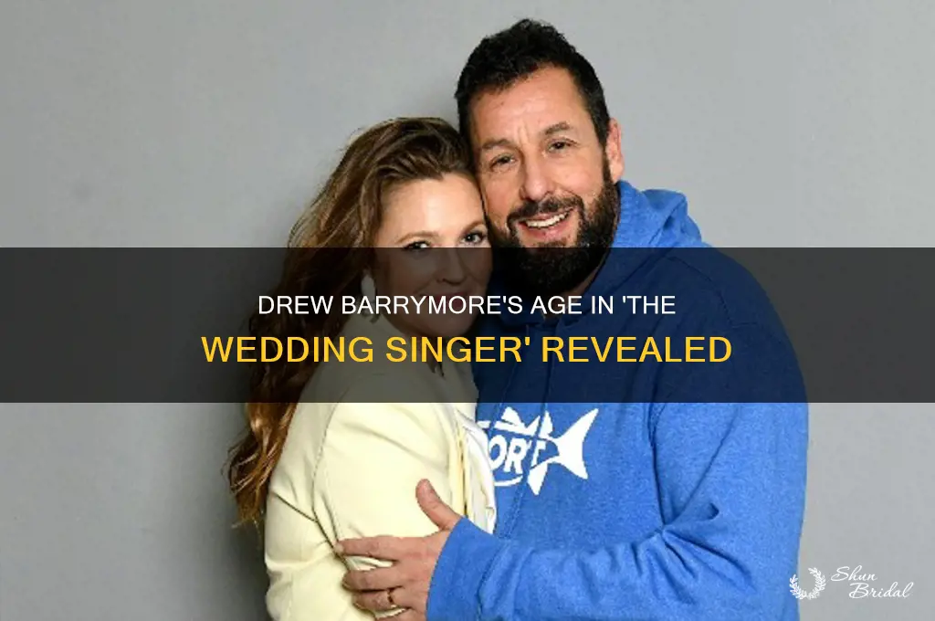 Drew Barrymore's Age In 'The Wedding Singer' Revealed | ShunBridal