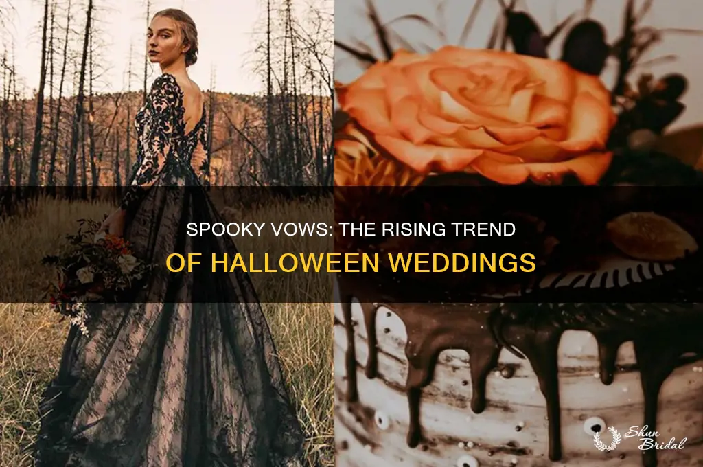 Spooky Vows: The Rising Trend Of Halloween Weddings | ShunBridal