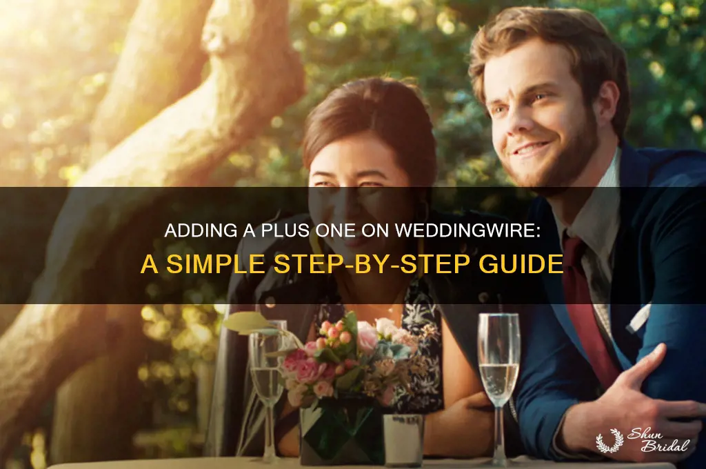 Adding A Plus One On Weddingwire: A Simple Step-By-Step Guide | ShunBridal