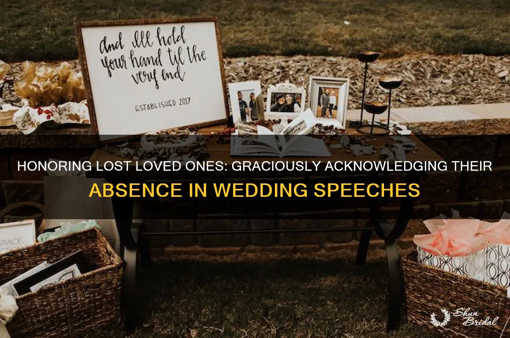 Honoring Lost Loved Ones: Graciously Acknowledging Their Absence In ...