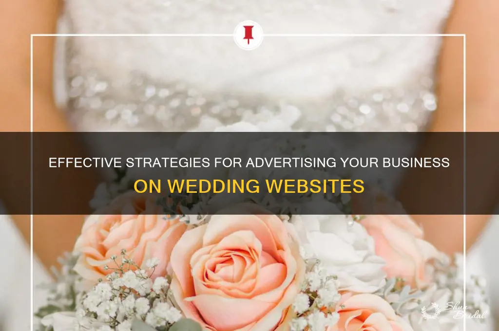 Effective Strategies For Advertising Your Business On Wedding Websites ...