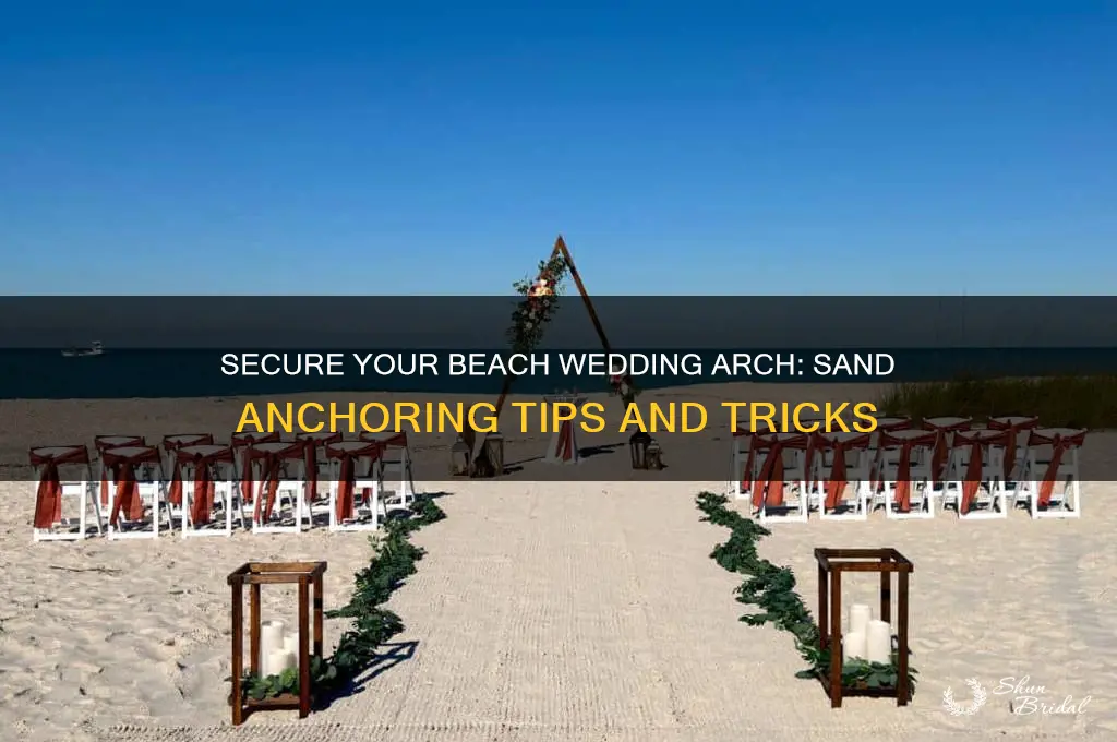 Secure Your Beach Wedding Arch: Sand Anchoring Tips And Tricks | ShunBridal