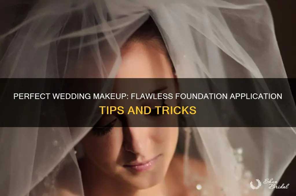 Perfect Wedding Makeup: Flawless Foundation Application Tips And Tricks ...