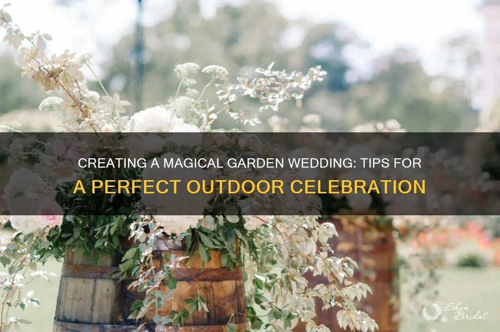 Creating A Magical Garden Wedding: Tips For A Perfect Outdoor ...
