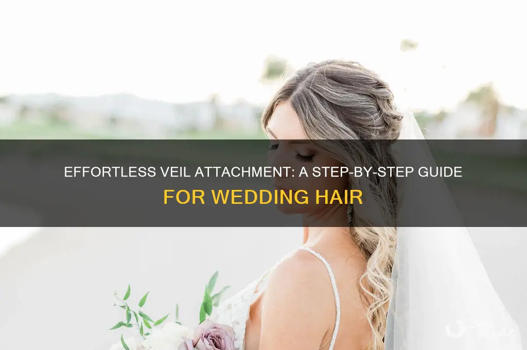 Effortless Veil Attachment: A Step-By-Step Guide For Wedding Hair ...