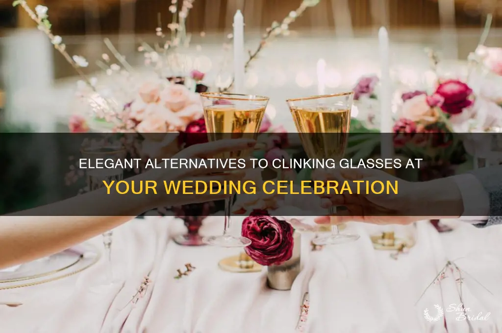 Elegant Alternatives To Clinking Glasses At Your Wedding Celebration ...
