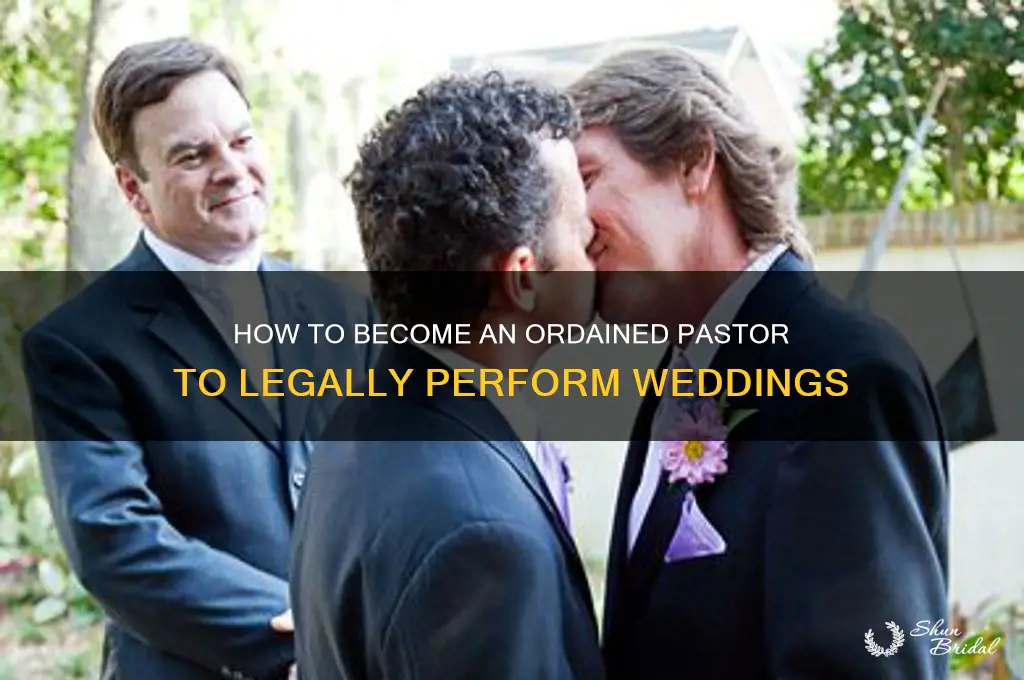 How To Become An Ordained Pastor To Legally Perform Weddings | ShunBridal