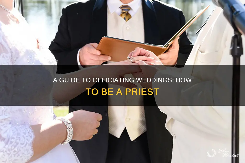 A Guide To Officiating Weddings: How To Be A Priest | ShunBridal