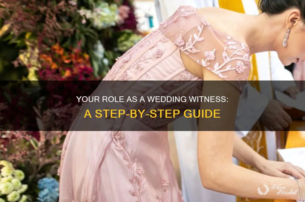 Your Role As A Wedding Witness: A Step-By-Step Guide | ShunBridal