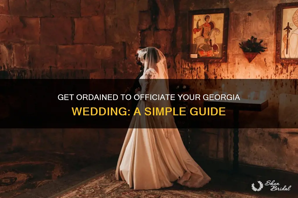 Get Ordained To Officiate Your Georgia Wedding: A Simple Guide | ShunBridal