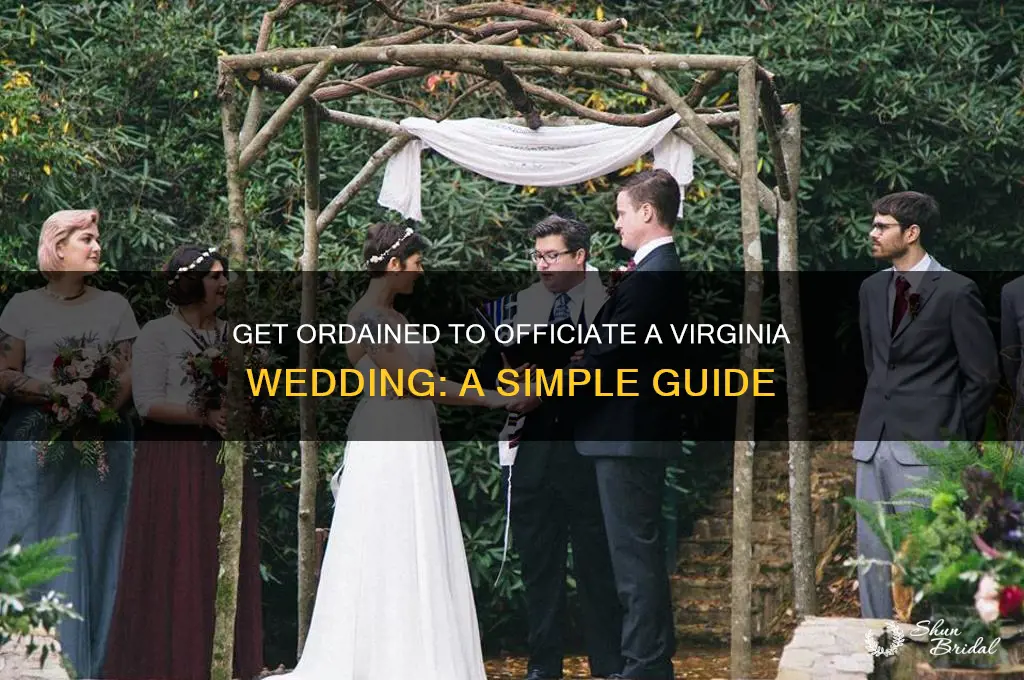 Get Ordained To Officiate A Virginia Wedding: A Simple Guide | ShunBridal