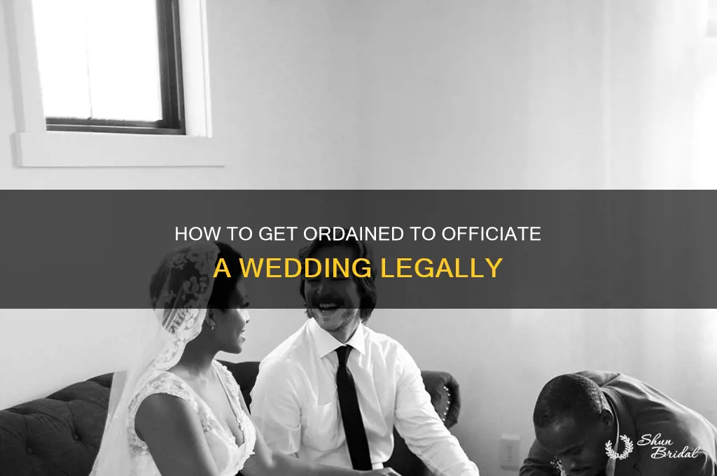 How To Get Ordained To Officiate A Wedding Legally | ShunBridal