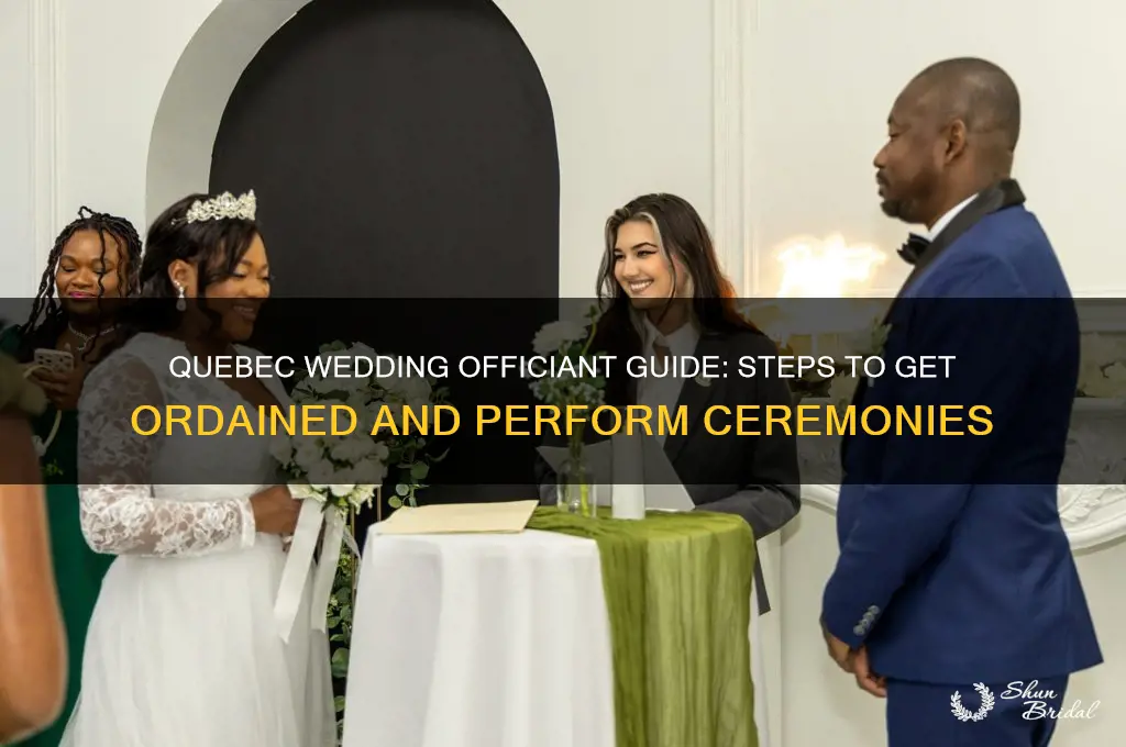 Quebec Wedding Officiant Guide: Steps To Get Ordained And Perform ...