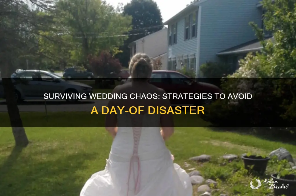 Surviving Wedding Chaos: Strategies To Avoid A Day-Of Disaster | ShunBridal