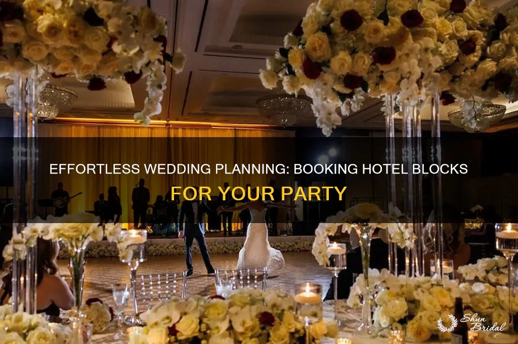 Effortless Wedding Planning: Booking Hotel Blocks For Your Party ...