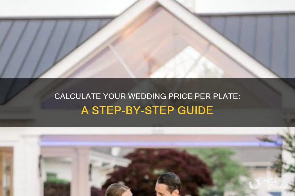 Calculate Your Wedding Price Per Plate: A Step-By-Step Guide | ShunBridal