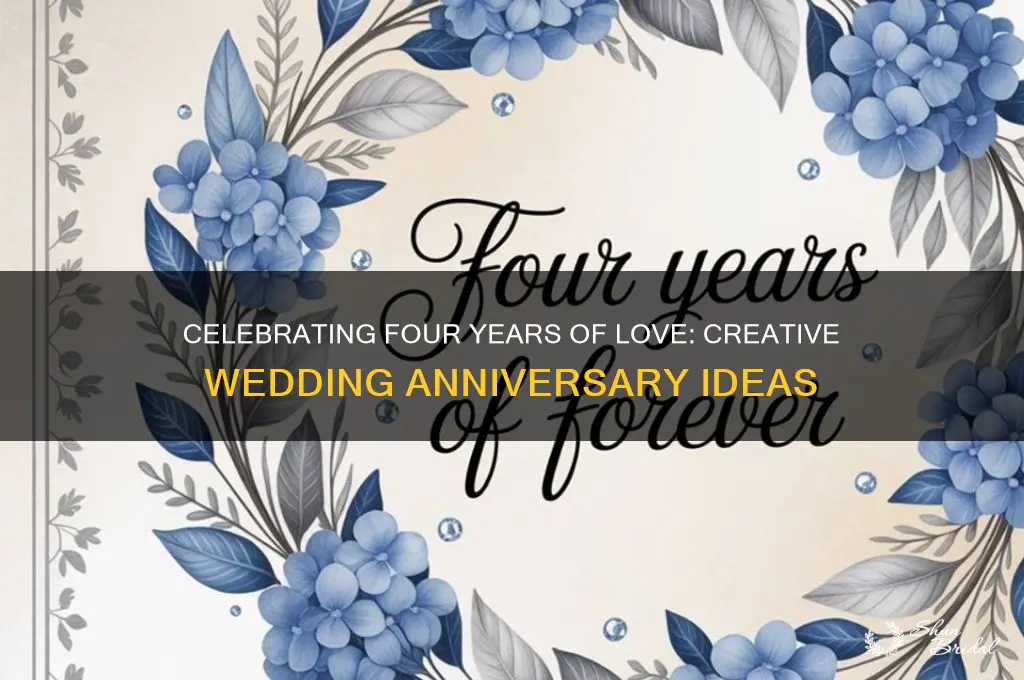 Celebrating Four Years Of Love: Creative Wedding Anniversary Ideas ...
