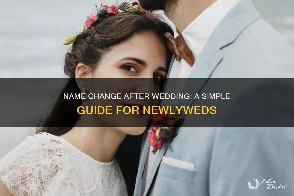 Name Change After Wedding: A Simple Guide For Newlyweds | ShunBridal