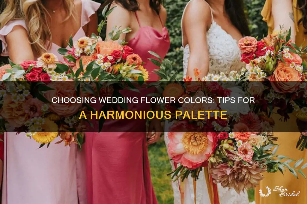 Choosing Wedding Flower Colors: Tips For A Harmonious Palette | ShunBridal