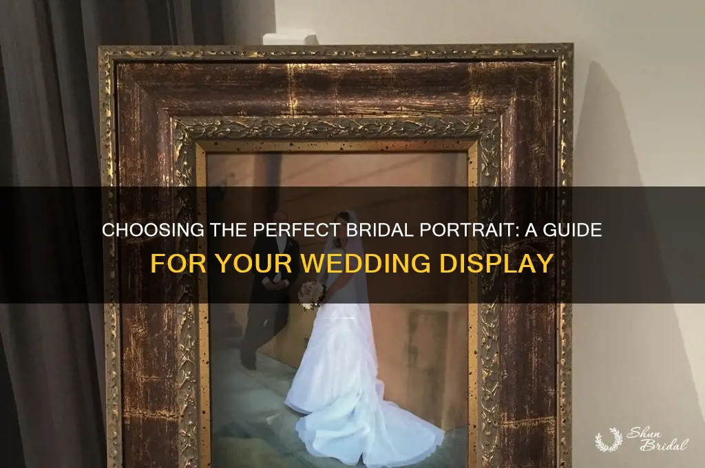 Choosing The Perfect Bridal Portrait: A Guide For Your Wedding Display ...