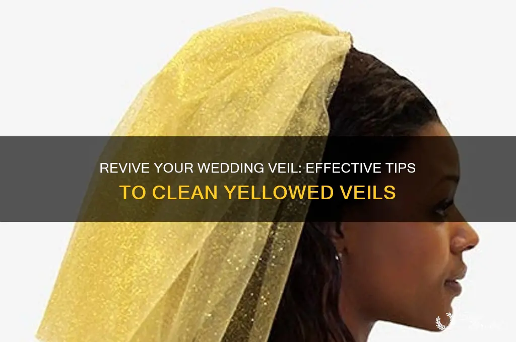 Revive Your Wedding Veil: Effective Tips To Clean Yellowed Veils ...