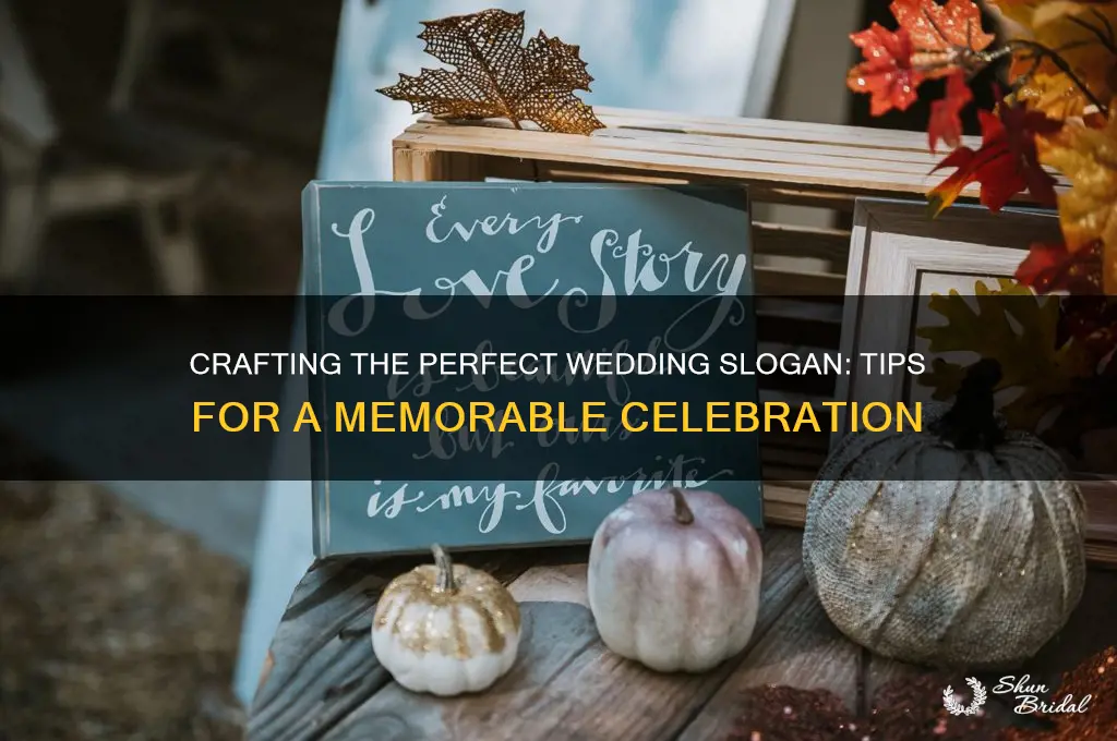 Crafting The Perfect Wedding Slogan: Tips For A Memorable Celebration ...