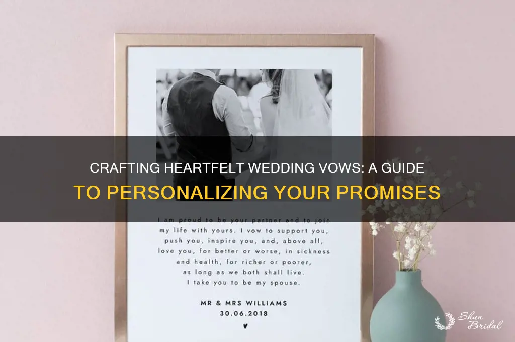 Crafting Heartfelt Wedding Vows: A Guide To Personalizing Your Promises ...